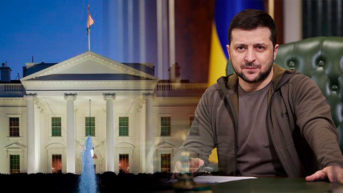 Zelenski será recibido por Biden en Washington