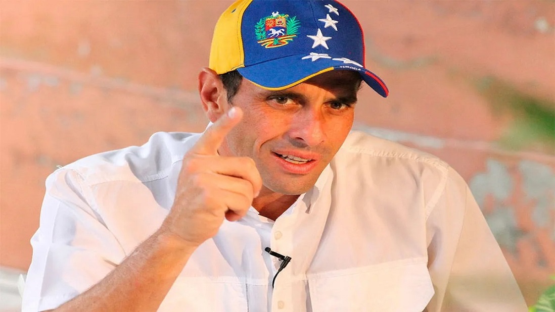 Henrique Capriles es el candidato de Primero Justicia en las primarias