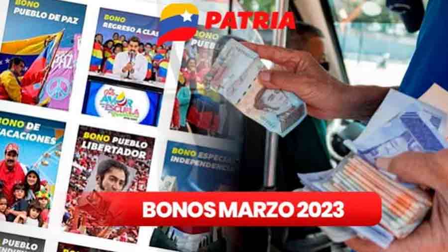 Gobierno incrementa montos en la asignación de bonos en el sistema Patria
