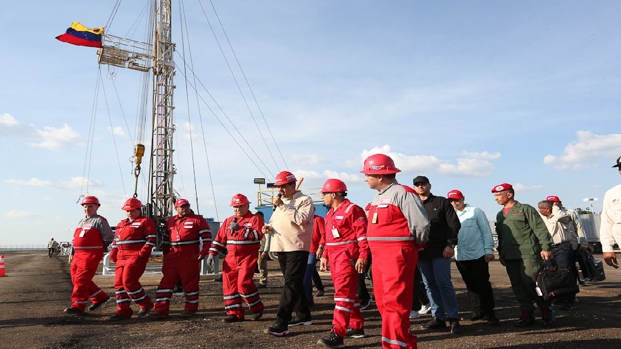 Ejecutivo entregó macolla a los trabajadores petroleros de Monagas