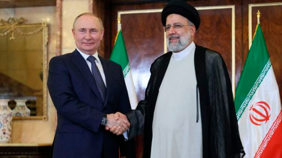 Putin y Raisi firman un acuerdo de construcción conjunta de una ...