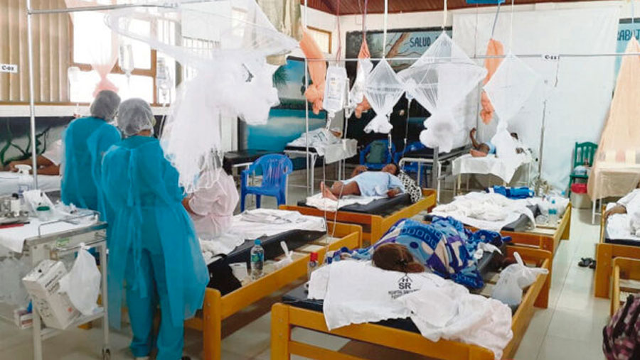 Muertes récord y hospitales saturados: el dengue provoca inédita ...