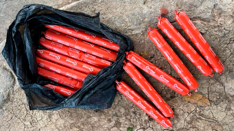 Funcionarios incautan en Táchira 137 balas y más de 3 kilos de explosivos