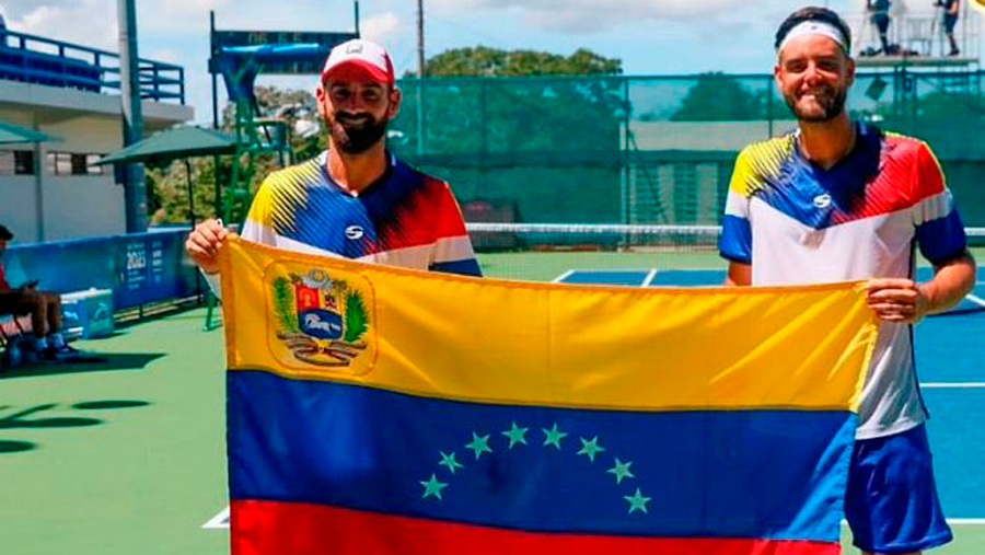 Venezuela conquista el oro en los dobles del tenis en los Juegos Centroamericanos y del Caribe