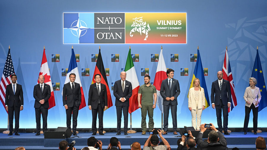 Países del G7 aprueban una declaración conjunta sobre la ayuda a Ucrania