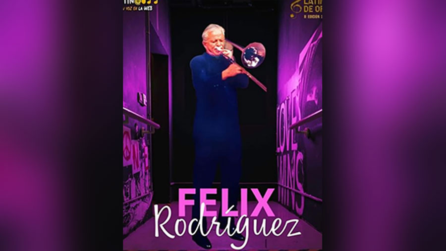 Félix Rodríguez se llevó a casa el premio en la categoría al músico latino del año 2023