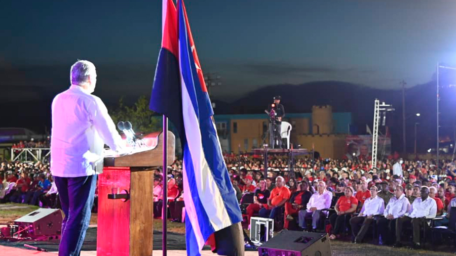 Presidente de Cuba insta a redoblar esfuerzos en la batalla económica