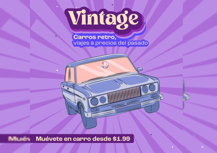 Yummy Rides lanza Vintage, la nueva forma de moverte en el tiempo
