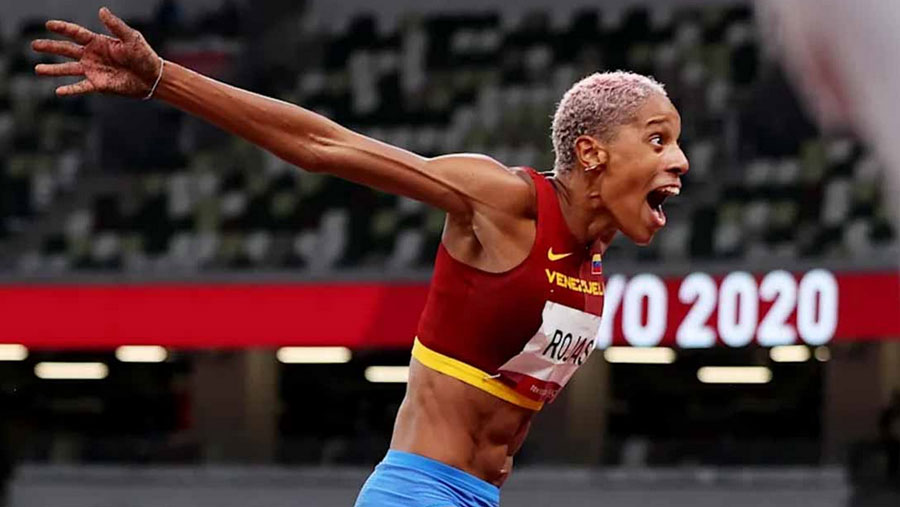 Yulimar Rojas logró su pase a Budapest con un salto de 14.59 metros