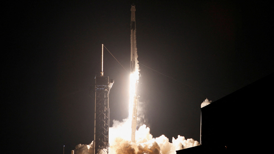 Video: Despega la nave Crew Dragon de SpaceX rumbo a la EEI con 4 astronautas