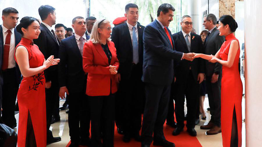 Presidente Nicolás Maduro llegó a China para fortalecer la cooperación ...