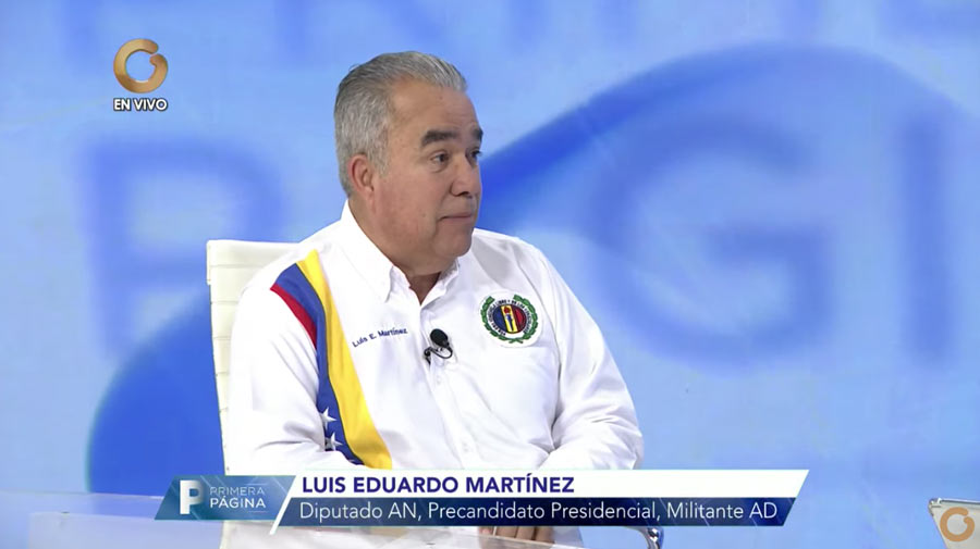 Diputado Martínez a EE.UU.: "Entiendan que el levantamiento de ...