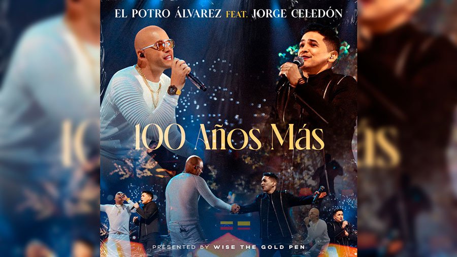 "El Potro" Álvarez y Jorge Celedón celebran el amor eterno con "100 ...
