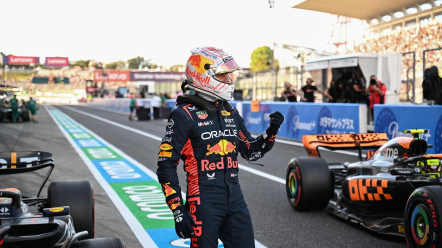 Verstappen se olvida de Singapur con la "pole" en el GP de Japón