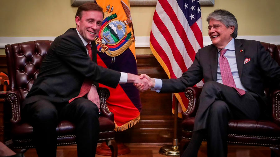 Presidente Lasso busca apoyo de EEUU para luchar contra el crimen ...