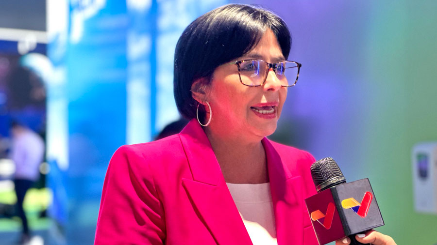 Vicepresidenta Rodríguez pide respeto sobre el Estado Palestino