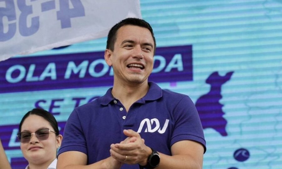 Daniel Noboa: “Desde mañana empieza a trabajar la esperanza”