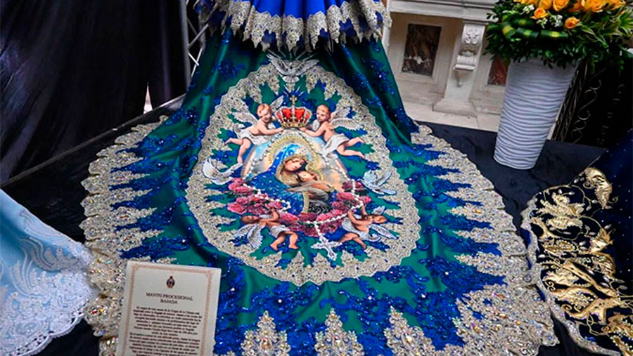 Virgen De La Chinita Usará Manto Dedicado Al Lago De Maracaibo En Su Bajada