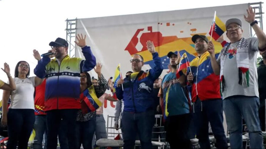 Juramentan comando de campaña Venezuela Toda en Carabobo