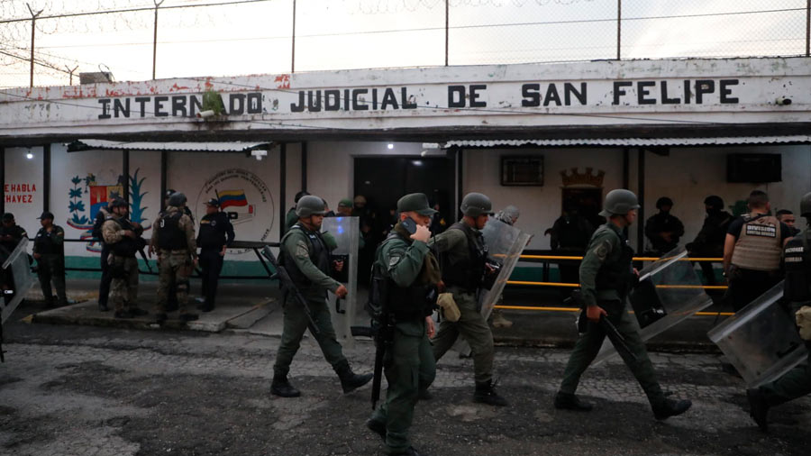 Gobierno interviene Internado Judicial de San Felipe en Yaracuy