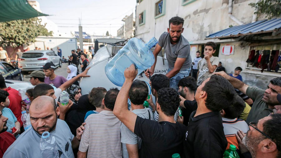 La ONU advierte que 70 % de los habitantes de Gaza han quedado sin ...