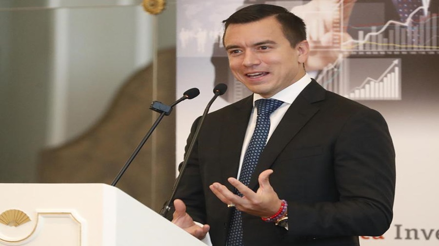 El presidente Noboa renueva la cúpula militar de Ecuador