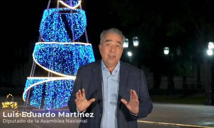 Luis Eduardo Martínez desea que Dios bendiga a los venezolanos en Navidad