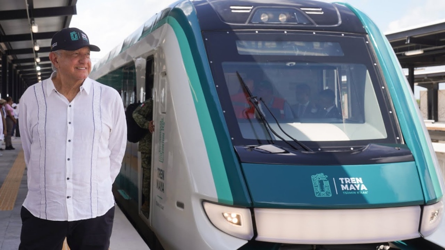 El Tren Maya inicia sus primeros viajes con pasajeros con demoras de ...