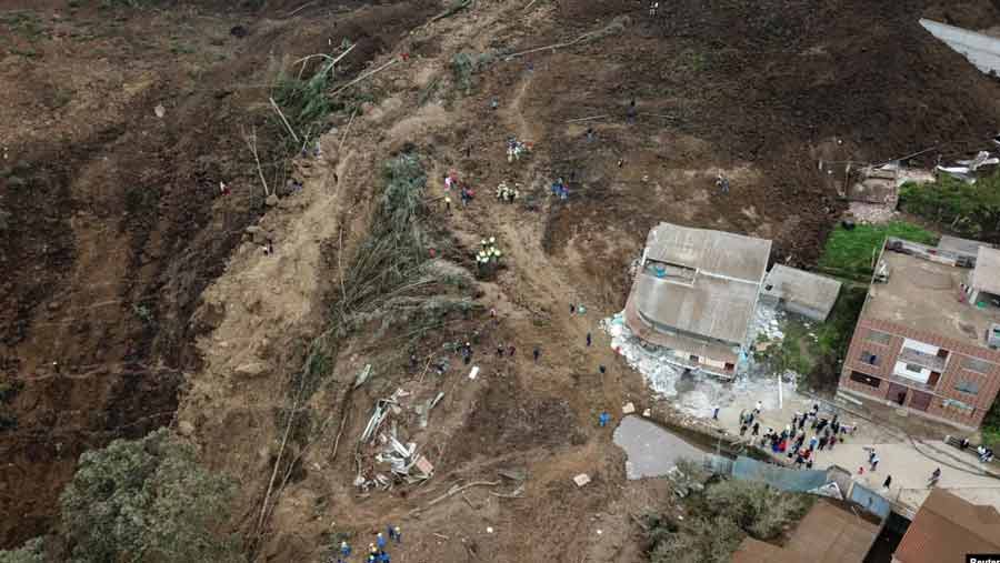 Un Fallecido 2 Desaparecidos Y 5 Heridos Por Deslizamiento De Tierra