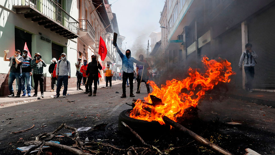Violencia En Ecuador Deja 10 Muertos Y Unos 70 Detenidos Este Martes