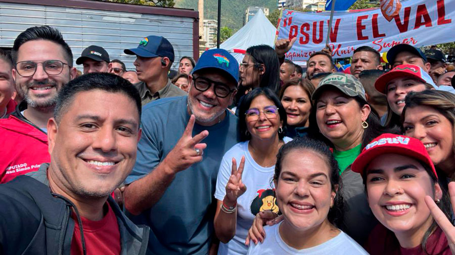 Delcy Rodríguez: "El pueblo quiere paz y marchar hacia el 2030 con las 7T"