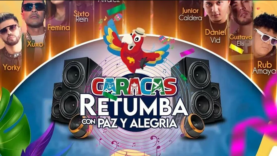 Carnavales Felices 2024 empiezan este viernes con el Caracas Retumba