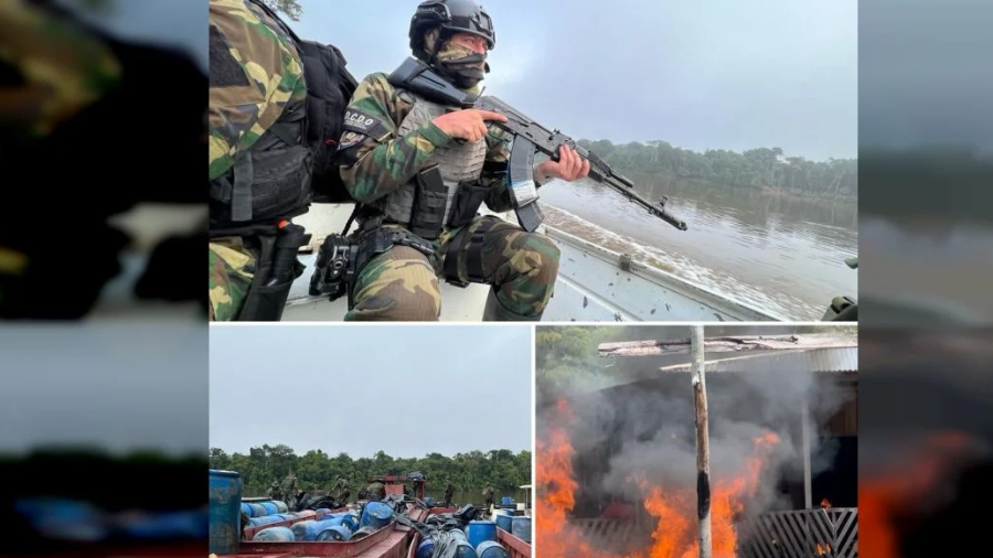 FANB mantiene despliegue en Amazonas ejecutando labores de preservación del ambiente