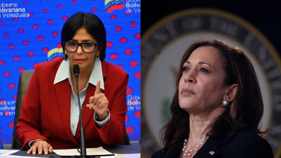 Vicepresidenta Delcy Rodríguez le responde a Kamala Harris