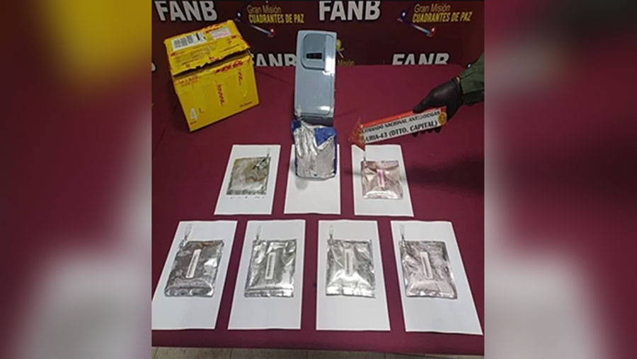 GNB incautó más de tres kilos de cocaína líquida en encomienda con ...