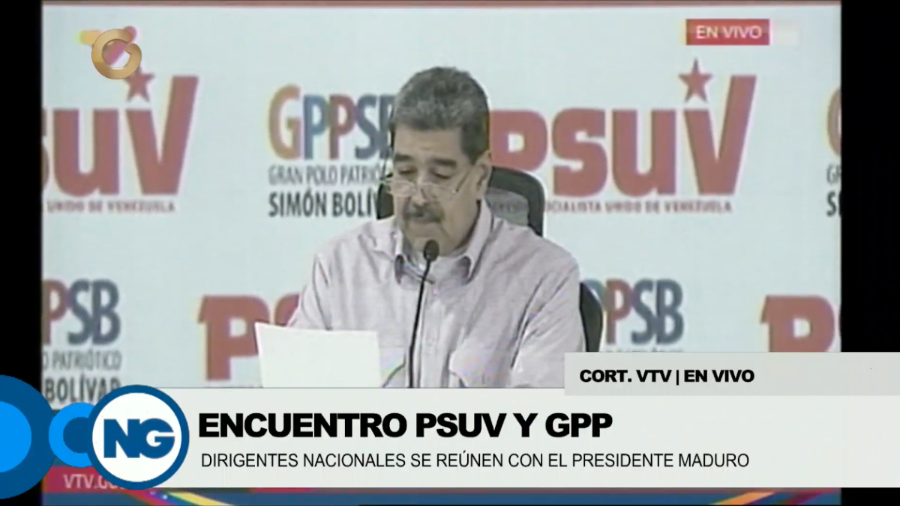 Presidente Maduro encabeza encuentro con dirigentes del PSUV y GPP