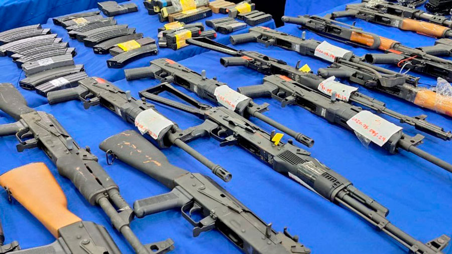 Venezuela incautó nuevo cargamento de armas estadounidenses