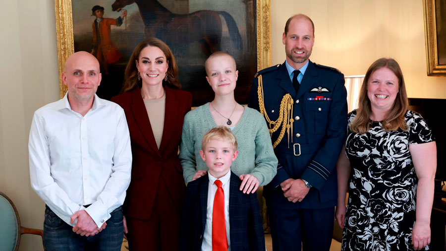 Kate Middleton reaparece en emotivo encuentro con una niña que también ...