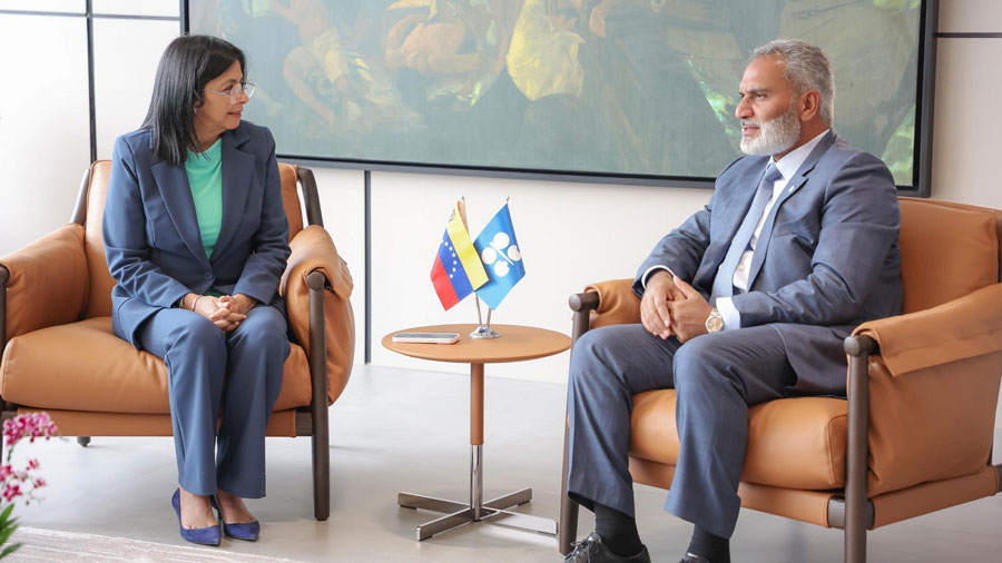 Ministra de Petróleo recibe al Secretario General de la OPEP para ...