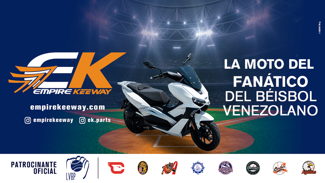 Empire Keeway es la moto oficial de la LVBP