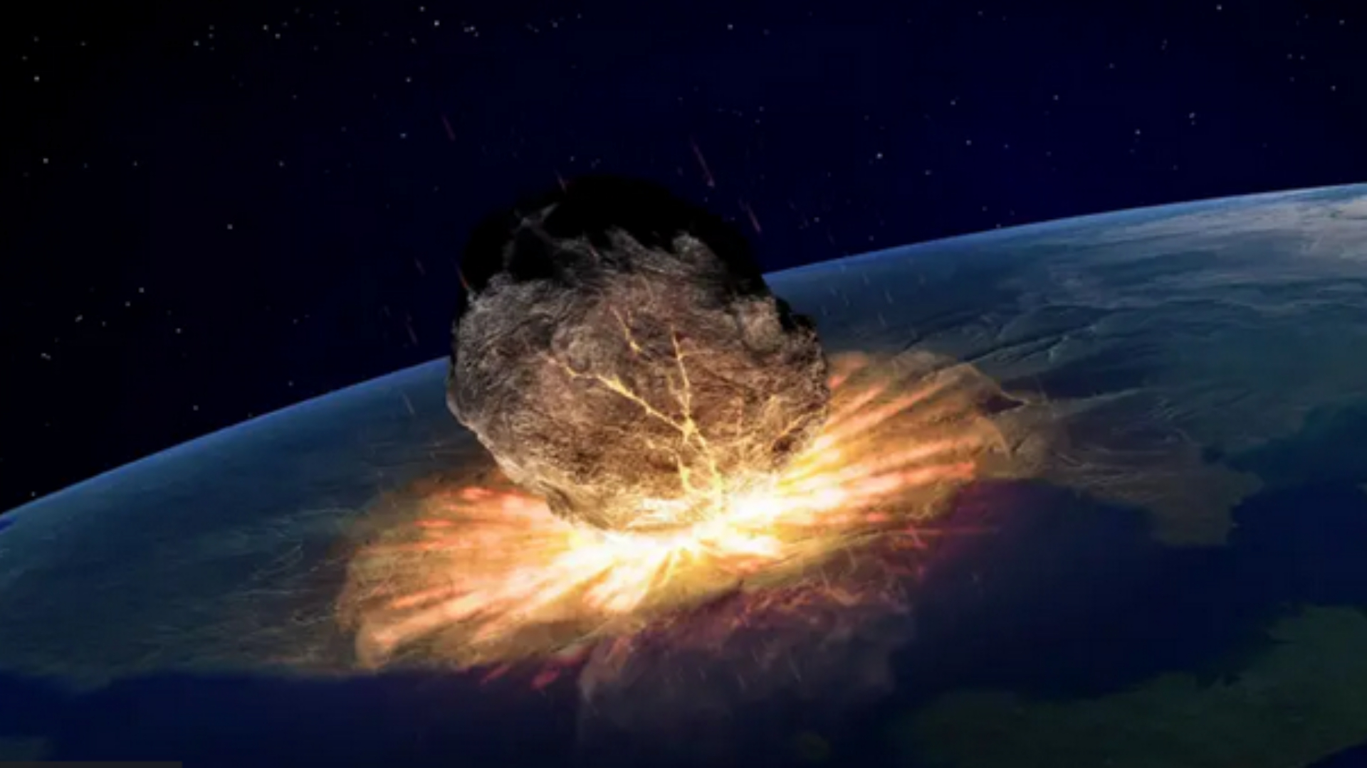 Un meteorito 200 veces mayor que el que extinguió a los dinosaurios ...