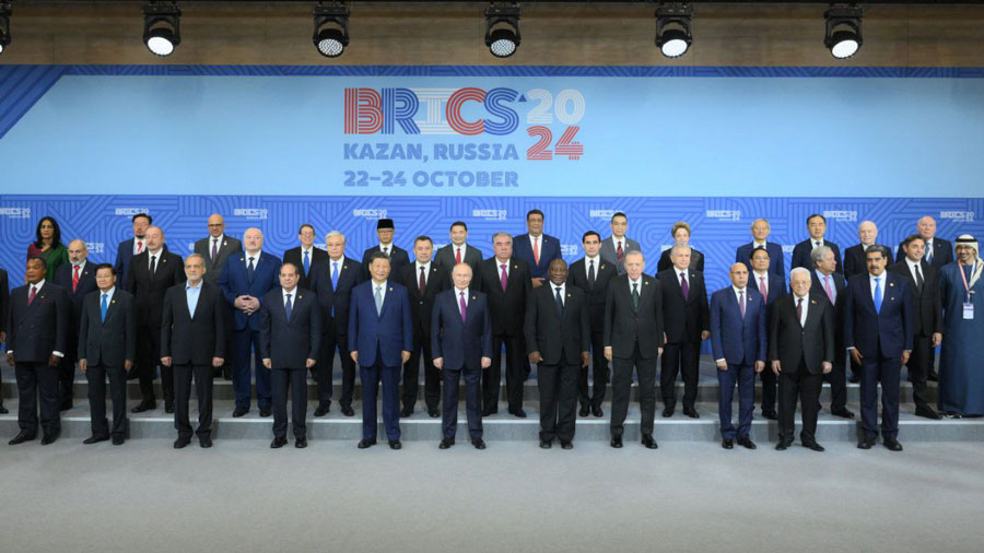 Venezuela participa en la Cumbre de los BRICS: Foto oficial de la jornada en Rusia