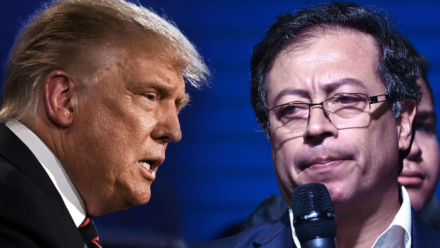 Choque entre Trump y Petro: "Los EEUU no pueden tratar como ...