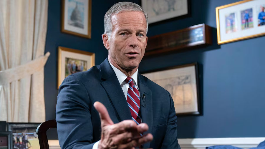 Los republicanos del Senado eligen a John Thune como el nuevo líder