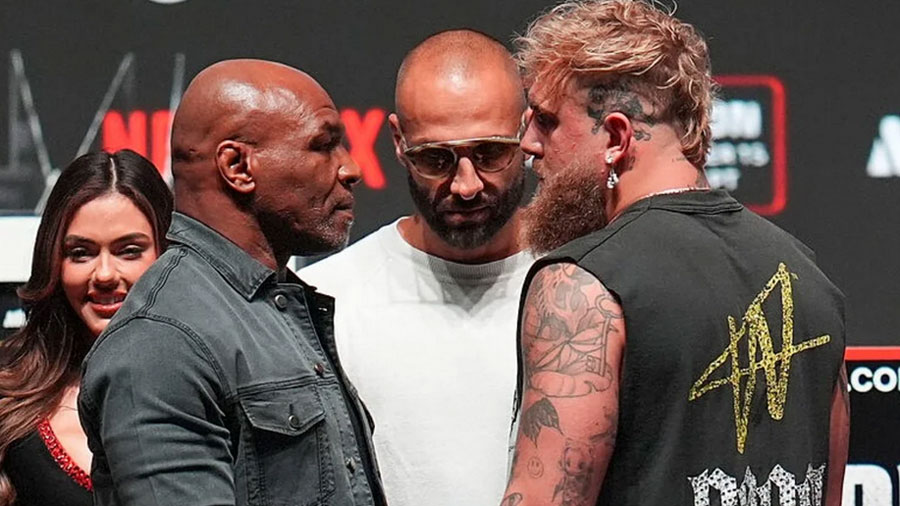 Jake Paul se llevó la pelea ante Mike Tyson por decisión unánime