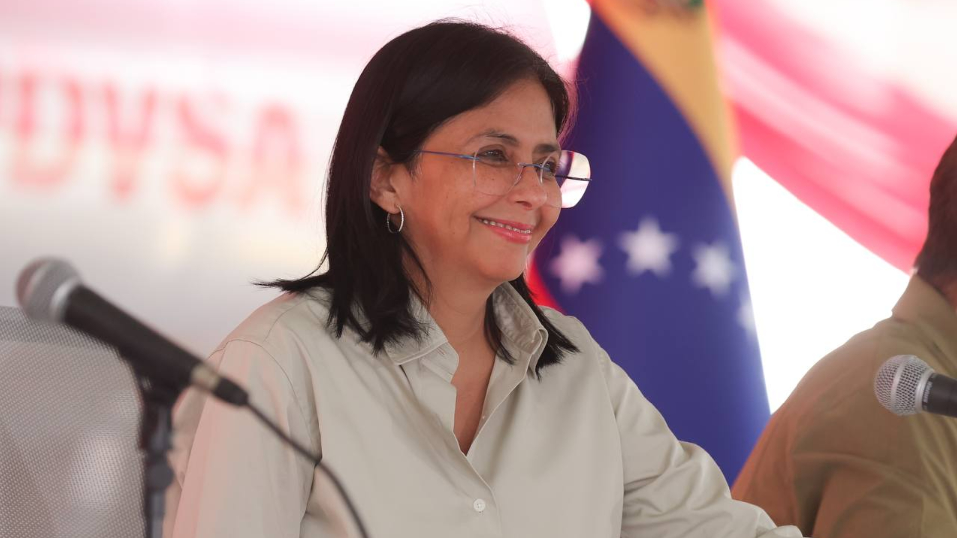 Vicepresidenta Delcy Rodríguez visitó primer módulo de paz en El Valle