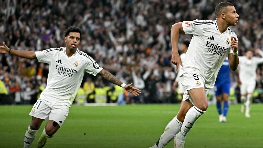 Real Madrid gana a Getafe con gol de Mbappé y se pone a un punto del ...