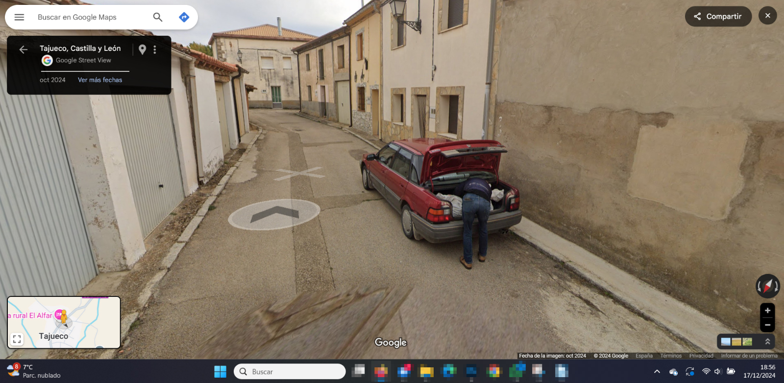Una imagen de Google Maps, un triángulo amoroso y un torso enterrado ...