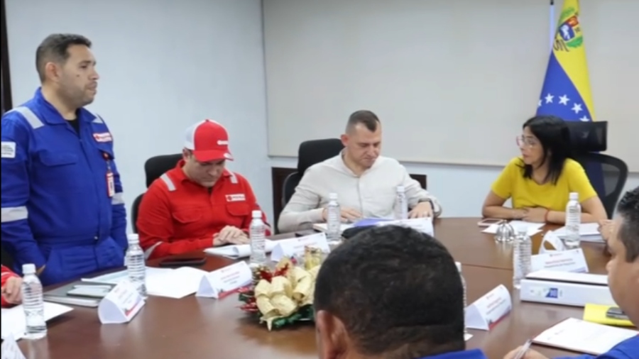 Delcy Rodríguez supervisó infraestructura y capacidad de producción en ...