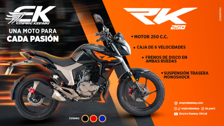 La RK 250 adelantó la llegada de nuevos modelos EK